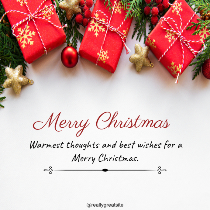 Plantilla de White Professional Professional Merry Christmas Poster ...