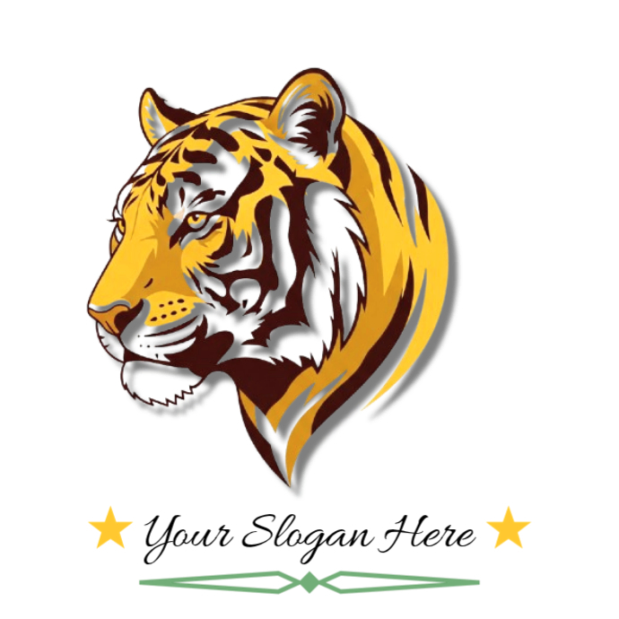 White Professional Professional Tiger Logo Design Template – Modern ...