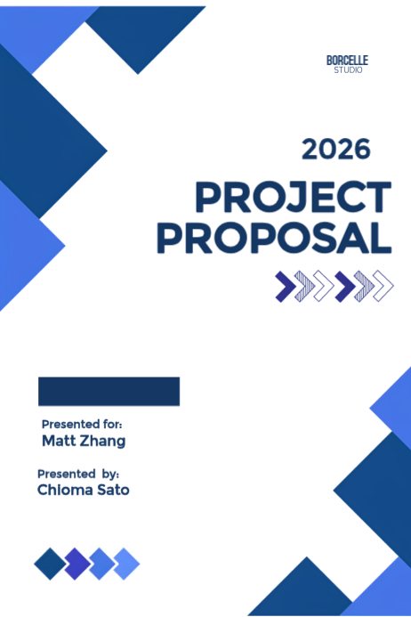 Copy of White Professional Project Proposal 2026 Poster | PosterMyWall