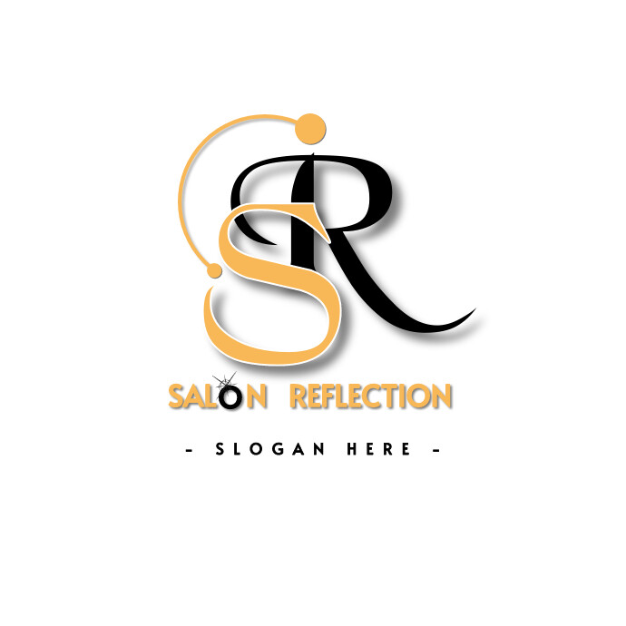 White Professional Reflection Backdrop Logo Templat | PosterMyWall