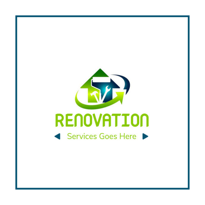 White Professional Renovation Logo, Renovation Logo, Smart Renovation ...