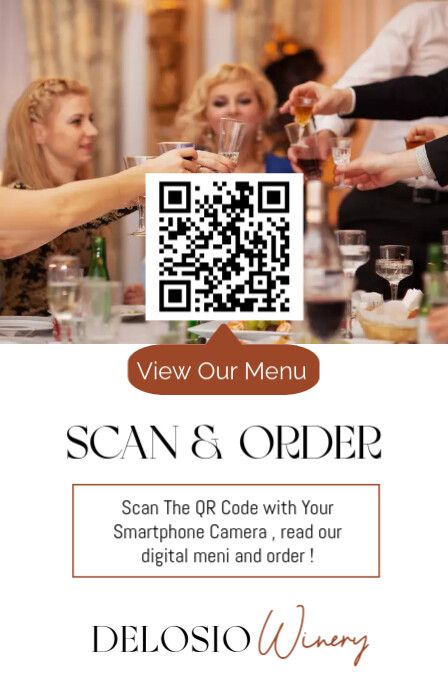 White Professional Restaurants Menu Card Te6 Half Page Wide Template ...