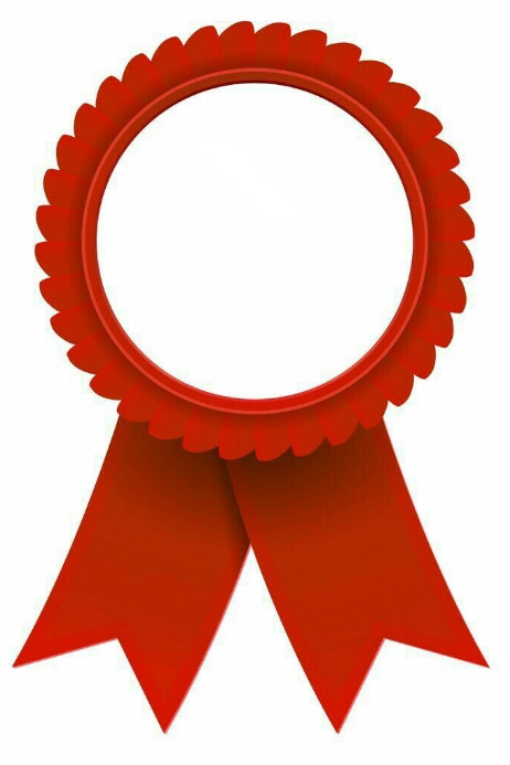 White Professional Ribbon Poster Template | PosterMyWall