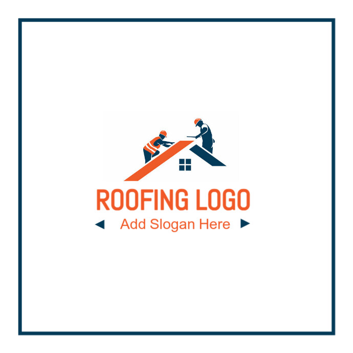 Copy of White Professional Roofing Logo, Roofing Logo , Roofing Logo ...