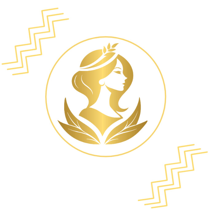 White Professional Royal Essence Logo Template | PosterMyWall