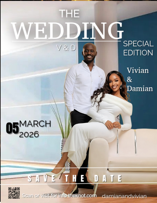 White Professional Save The Date Wedding Save The Date Wedding ...