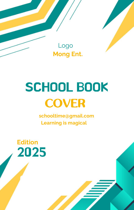 White Professional School Book Cover Wattpad Templat | PosterMyWall