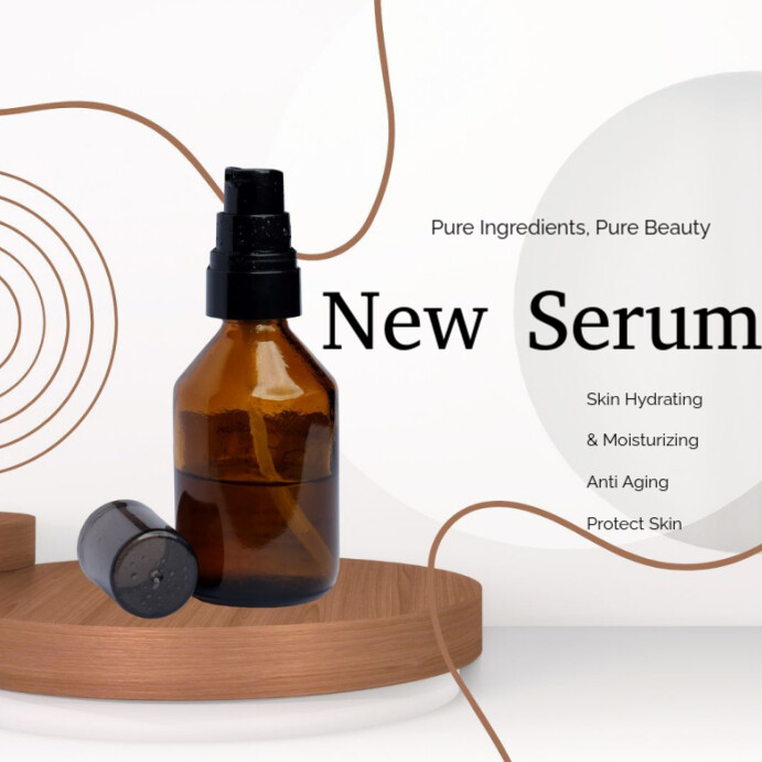 Copy of White Professional Skin Serum Instagram Post | PosterMyWall
