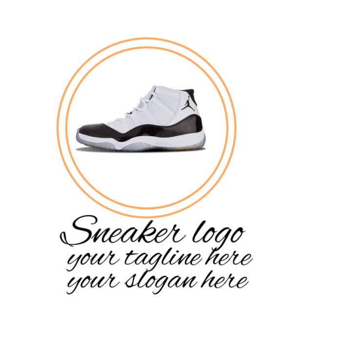 Copy of White Professional Sneaker Logo | PosterMyWall