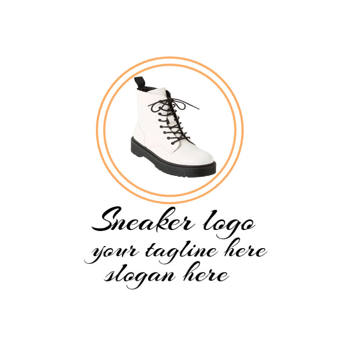 Copy of White Professional Sneaker Logo Logo | PosterMyWall
