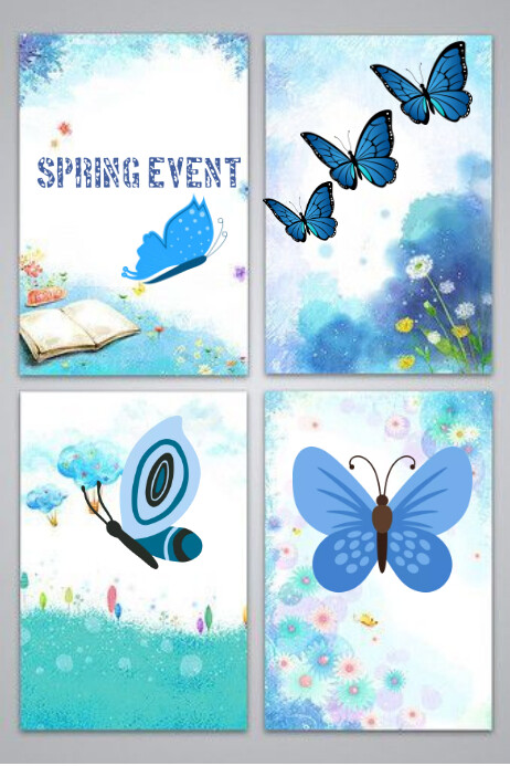 White Professional Spring Event Poster Template | PosterMyWall