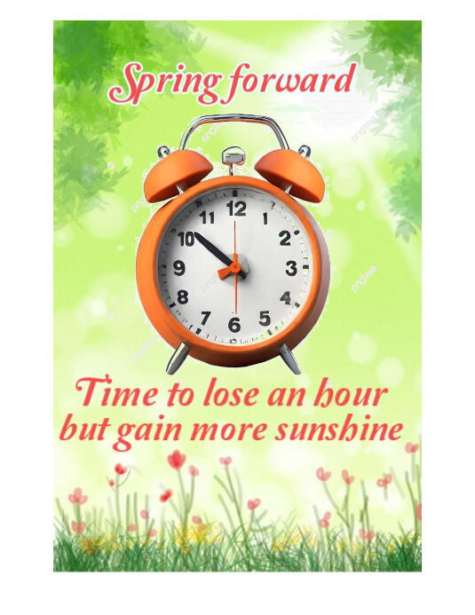 White Professional Spring Forward Flyer (us Letter) Template | PosterMyWall