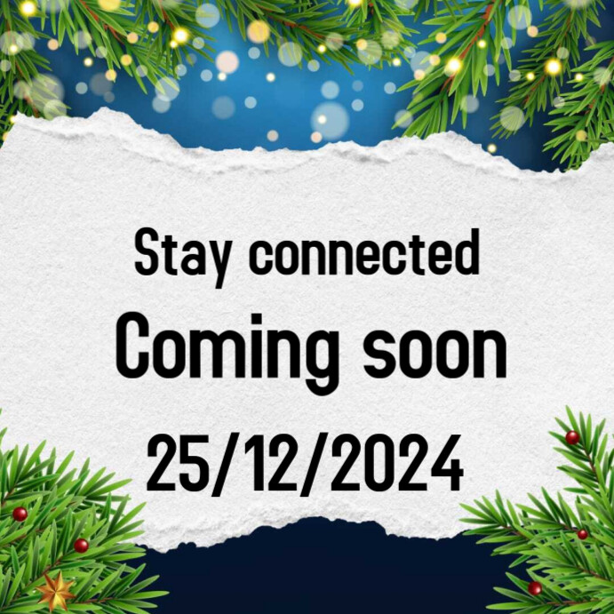 White Professional Stay Connected Coming Instagram Post Template ...