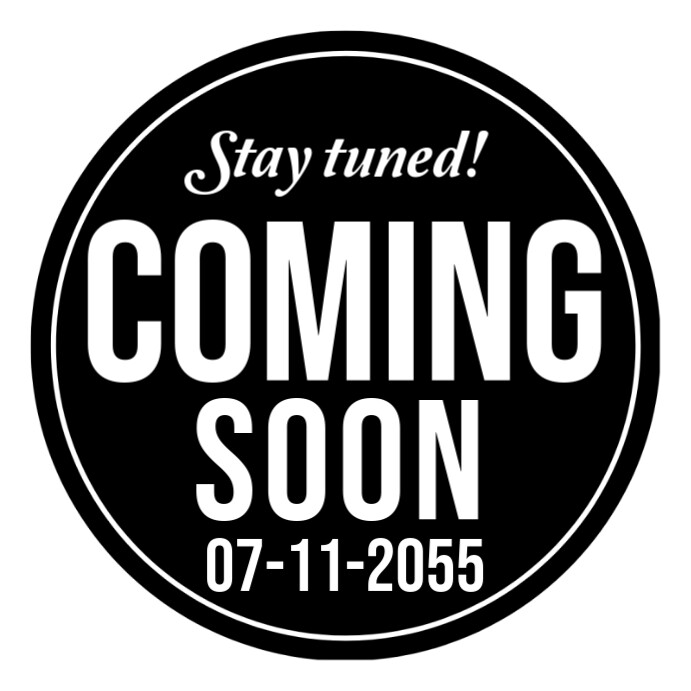 White Professional Stay Tuned Coming Soon Celebration Template ...