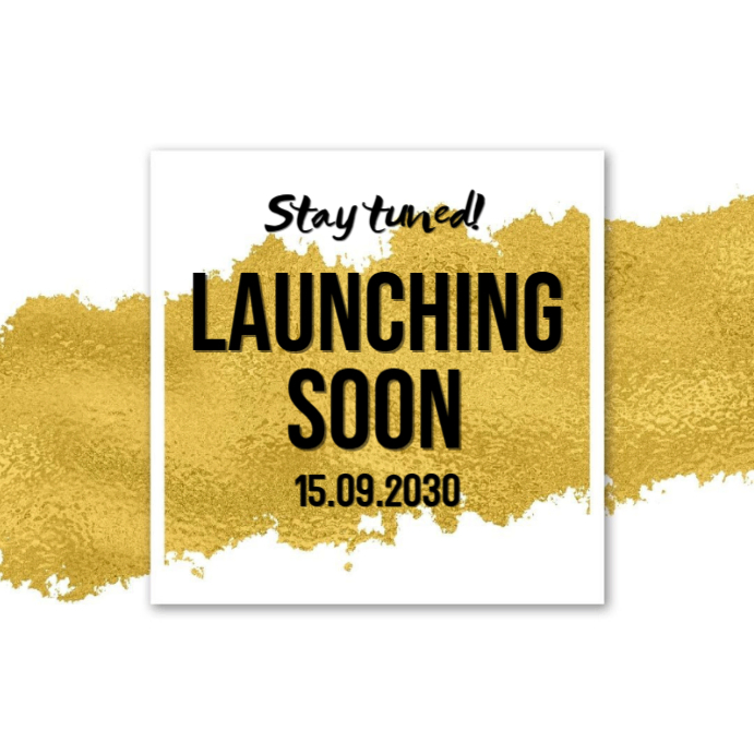 White Professional Stay Tuned Launching Soon Instagram Post Template ...