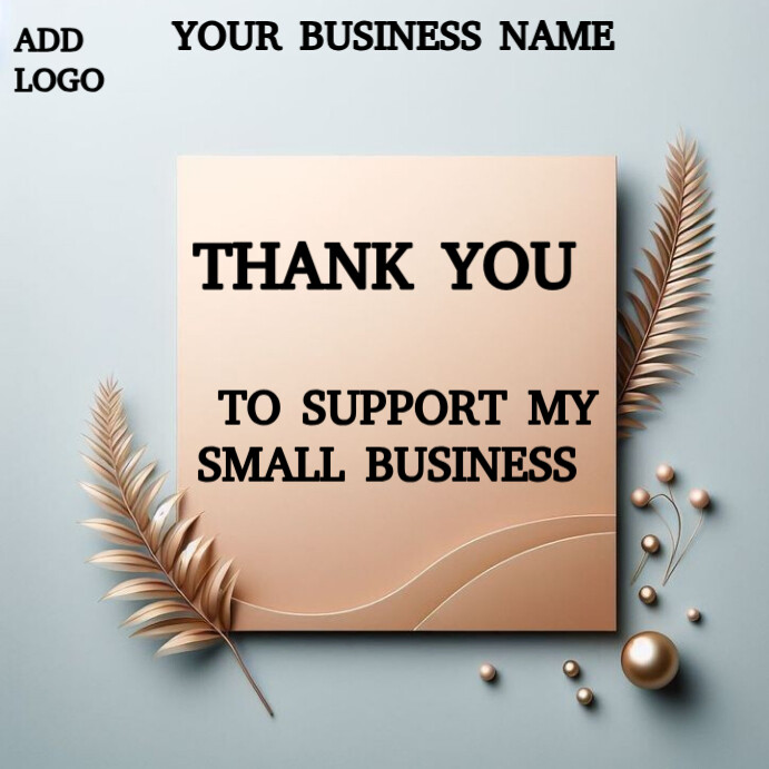 White Professional Thank You For Your Support Instagram Post Template ...