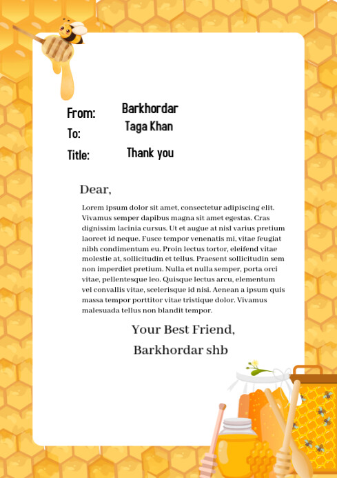 White Professional Thank You Pages A4 Template | PosterMyWall