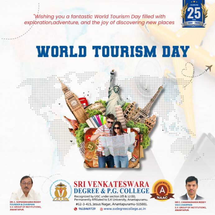 Copy of White Professional Tourism Day Instagram Post | PosterMyWall