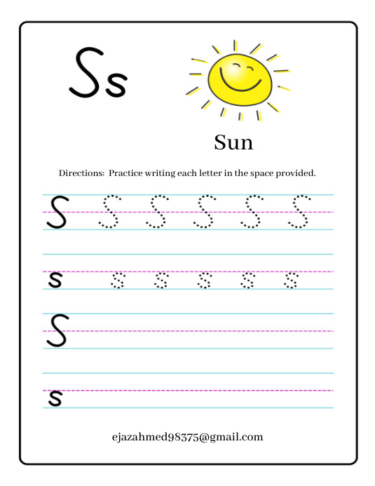 Copy of White Professional Tracing Worksheets Flyer ( | PosterMyWall