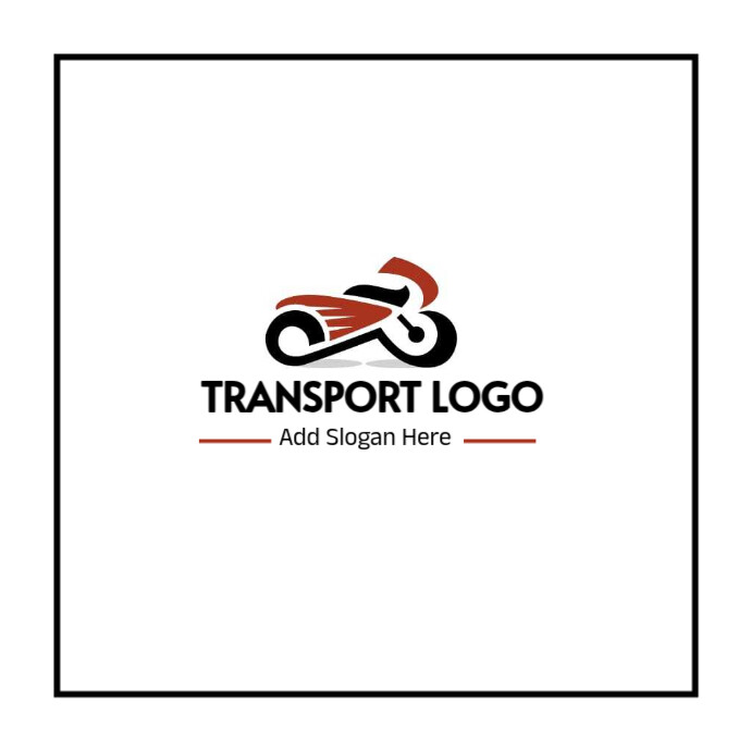 White Professional Transport Logo, Transport Logo, Transport Logo ...