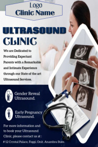 Ultrasound Clinic Template | PosterMyWall