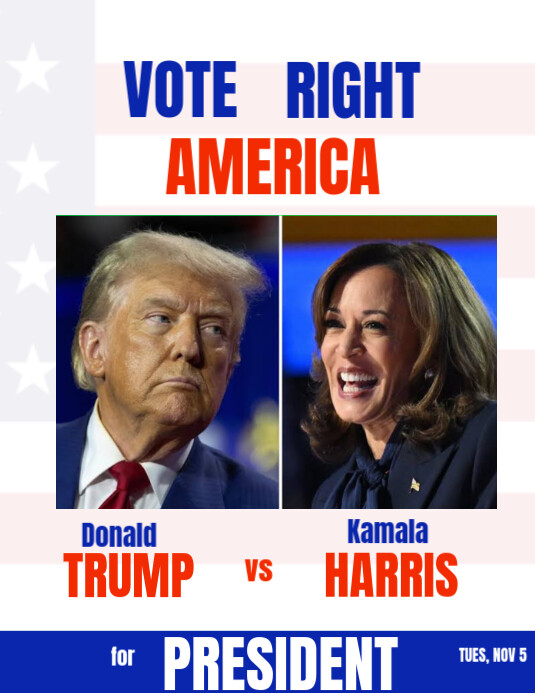 Copy of White Professional Us Election Flyer (us Letter) | PosterMyWall