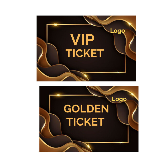 Plantilla de White Professional Vip Ticket & Entry Ticket | PosterMyWall