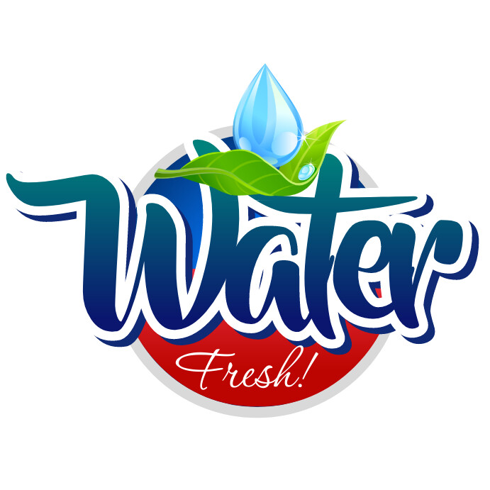 Plantilla de White Professional Water Company Logo Instagr | PosterMyWall