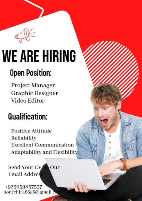 Copy of White Professional We Are Hiring Job Opportunities A4 ...
