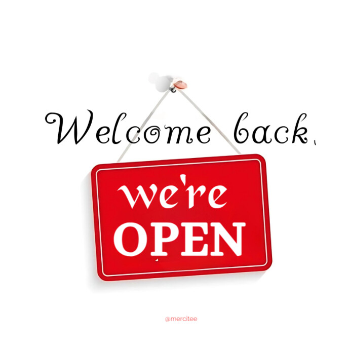 Copy of White Professional Welcome Back Business Flyer Instagram Post ...