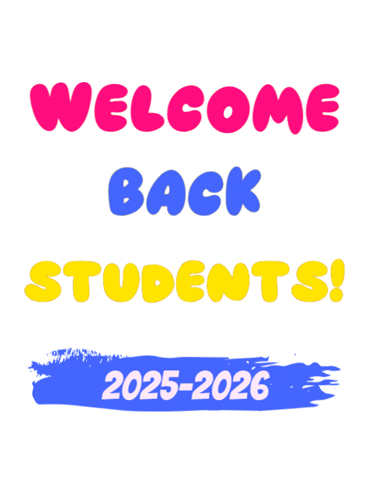 Plantilla de White Professional Welcome Back Students 2025 2026 School ...