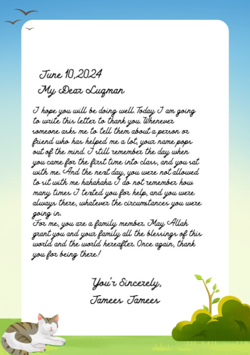 White Professional Writing Background A4 Template | PosterMyWall