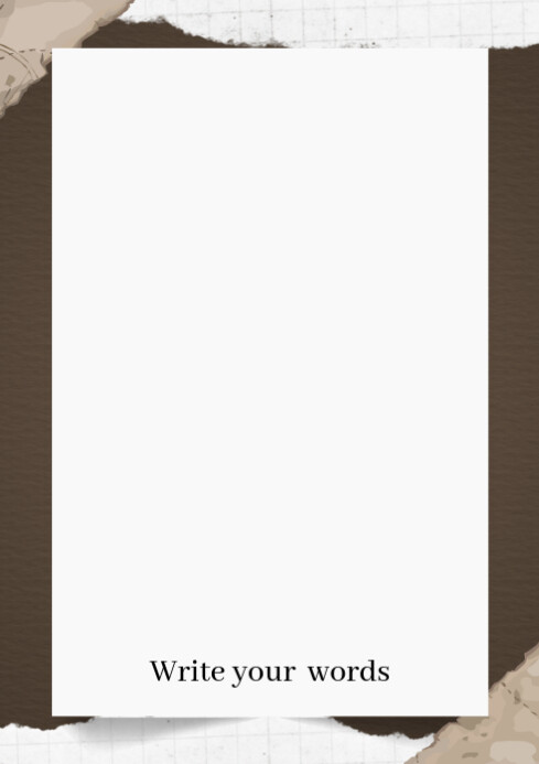 White Professional Writing Pages A4 Template | PosterMyWall