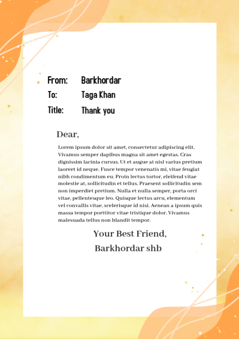White Professional Writing Pages Background A4 Template | PosterMyWall