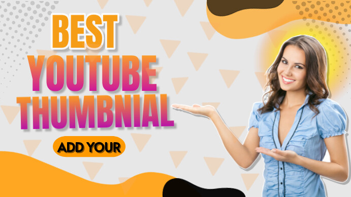 White Professional Youtube Thumbnail Templat | PosterMyWall