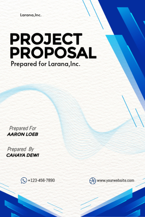 Plantilla de White Project Proposal Poster | PosterMyWall