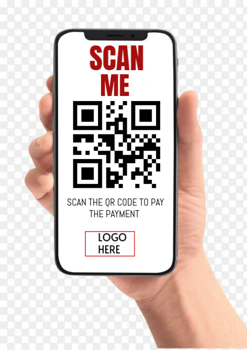 Plantilla de White Qr Code A2 | PosterMyWall