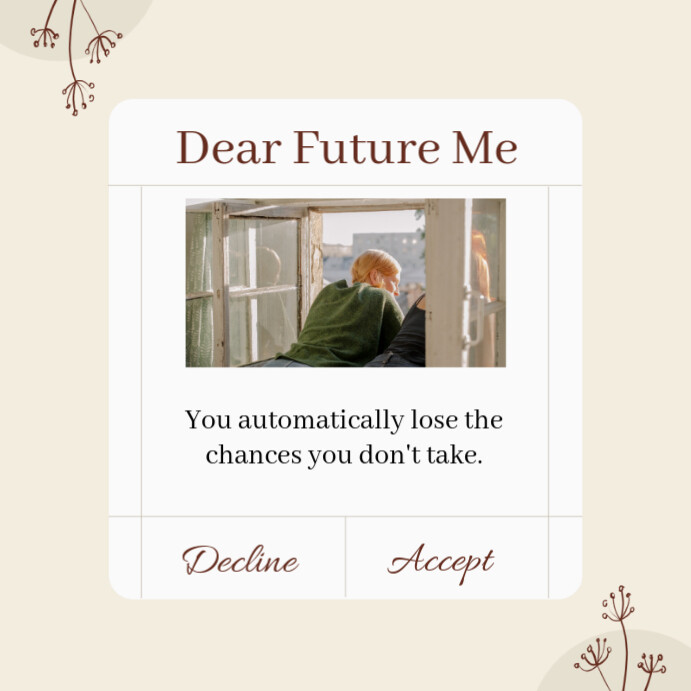 Copy of White Reminder Me Instagram Post | PosterMyWall