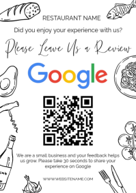Google Review Request Flyers Template | PosterMyWall