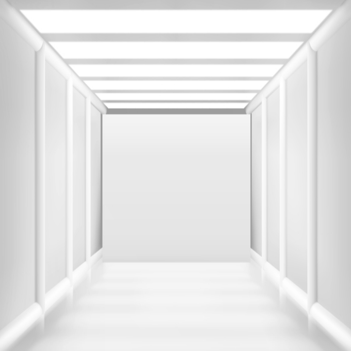White room interior art gallery design Template | PosterMyWall