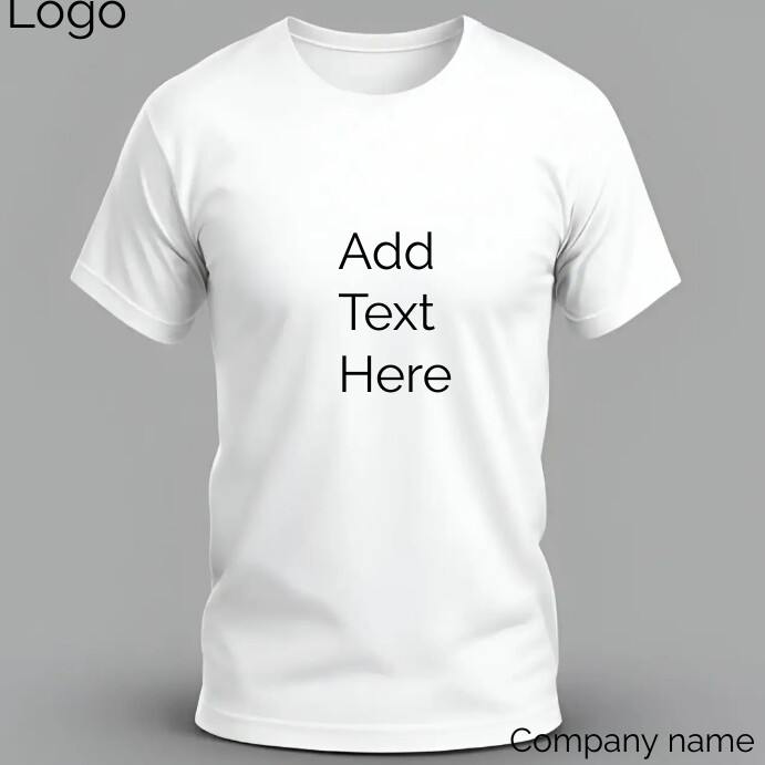 White round neck polo Template | PosterMyWall