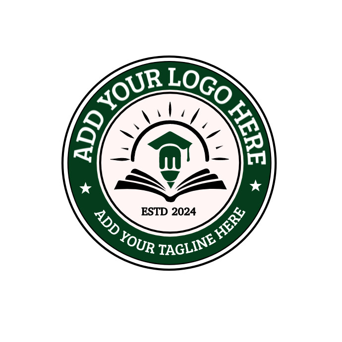 White School-church-study-logo-design-templa Template | PosterMyWall