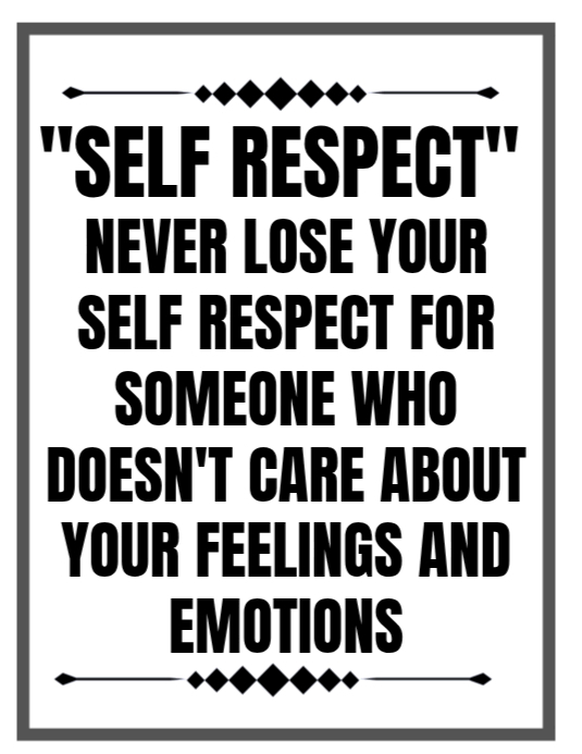 Modèle White Self Respect Flyer | PosterMyWall