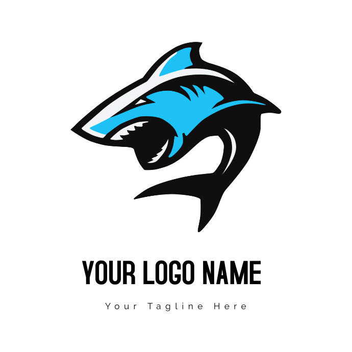 Plantilla de White Shark Electronic Sports Logo Logo | PosterMyWall