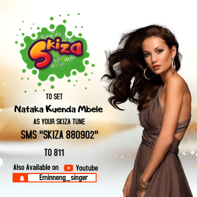 Copy of White Skiza Tune Instagram Post | PosterMyWall