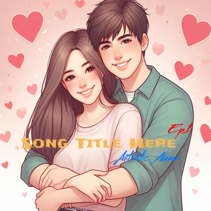 White Song Album Cover design Templat | PosterMyWall