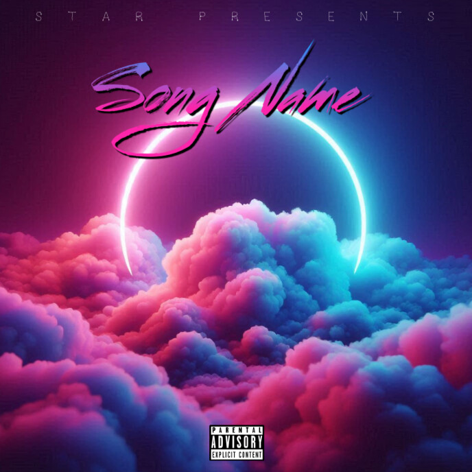 White Song Mixtape Album Album Cover Templat | PosterMyWall