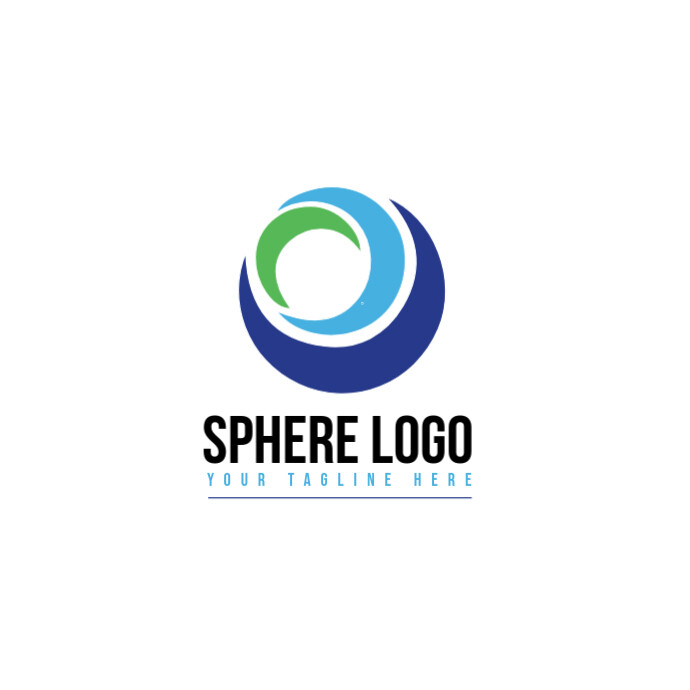 White Sphere/round/circle/brand/colorful/business/unique/identity/earth ...