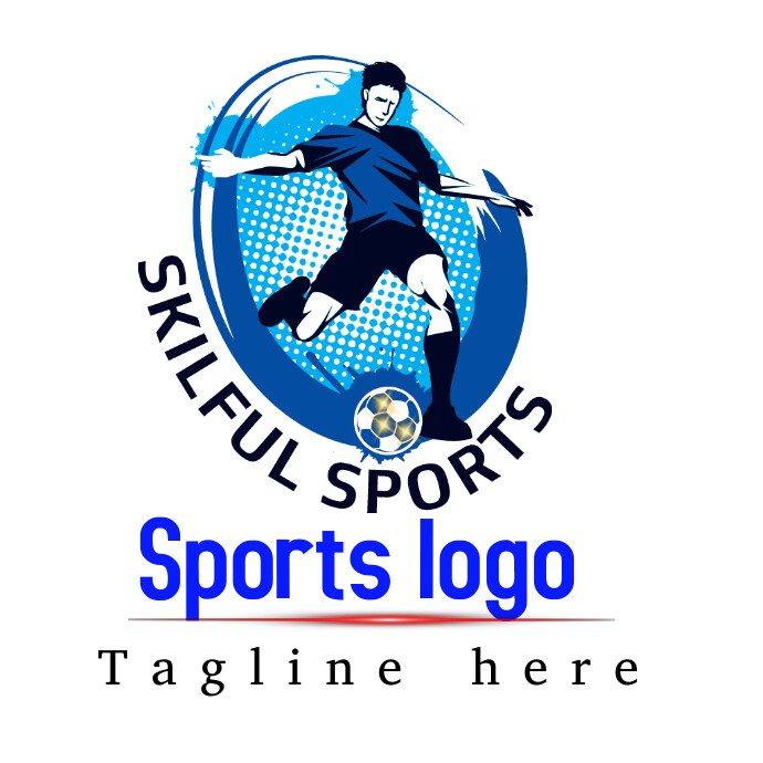 Plantilla de White Sports Logo Logo | PosterMyWall