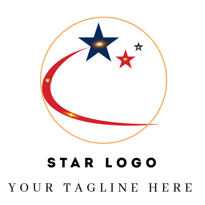 White Star Logo Template | PosterMyWall